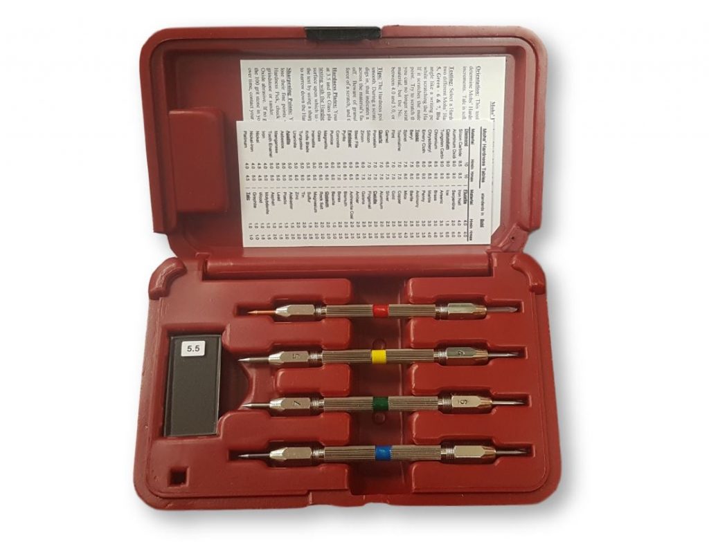 Mohs scratch test kit | Trade Discount Shop